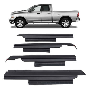 KOJEM Rocker Panels Kit for Dodge Ram 1500 2500 3500 4 Door Quad Cab ...