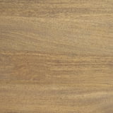 Shima Round Light Brown Wood W/Arched Legs Coffee Table - Walmart.com