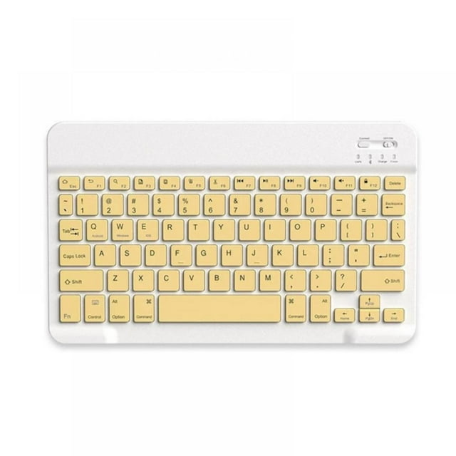 Ultra-Slim Bluetooth Keyboard Portable Mini Wireless Keyboard ...