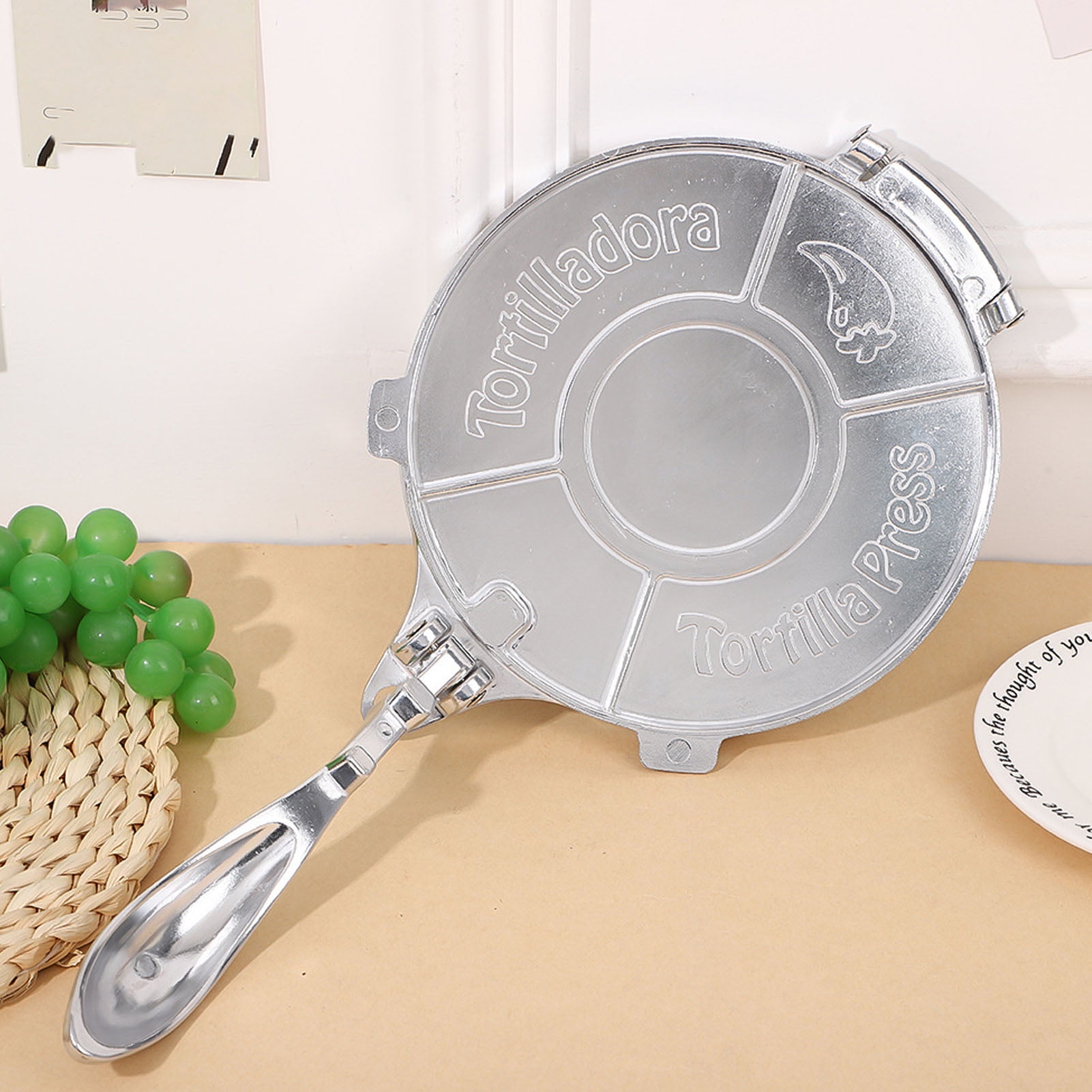 Tortilla Press 8 Inch Tortilla Maker, Roti Dough Press Dosas Tawa ...