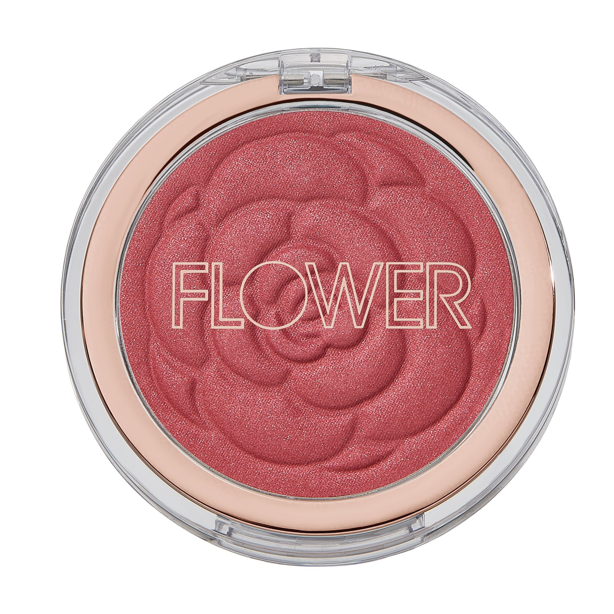 FLOWER BEAUTY Flower Pots Powder Blush- Berry-More - Walmart.com