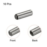 M6 Internal Thread Dowel Pin 10 Pack 10x30mm Chamfering Flat Carbon ...