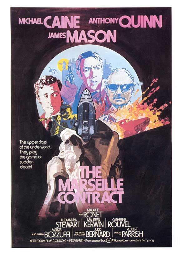 The Marseille Contract - movie POSTER (UK Style A) (11" x 17") (1974 ...