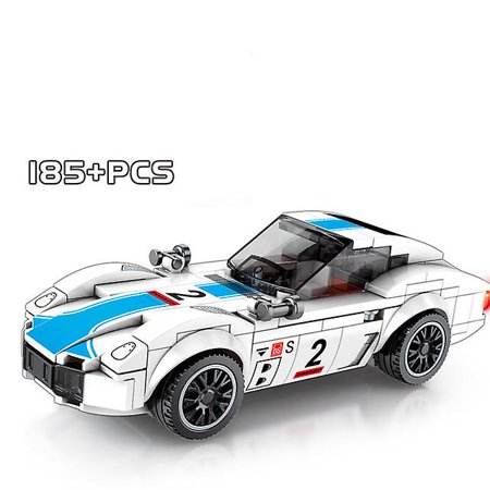 Sembo City Racing Speed Champions Sports Cars Model Building Blocks ...