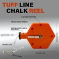 Chalk Line, Professional Construction Marking Tool, 100-Foot Line ...