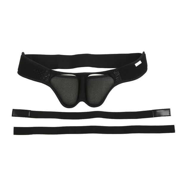 Hernia Strap, Compression Fixation Groin Hernia Strap Black For Daily ...