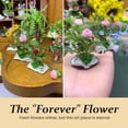 Miniature Clay Flower Collectible, Realistic Micro Rose & Lotus ...