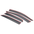 Ikon Motorsports Window Visors Compatible With 2017-2021 Honda Civic ...