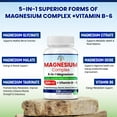 Magnesium Complex 420 MG for Calm, Relaxation, Constipation & Digestion ...