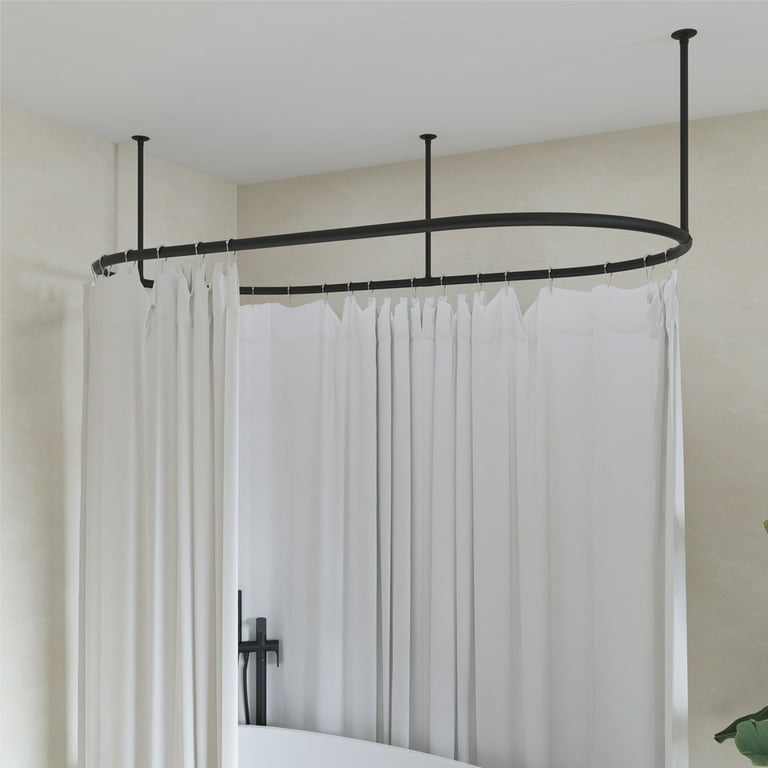Ceiling Mounted Shower Curtain Rods 2