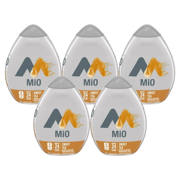 MiO Sweet Tea Liquid Water Enhancer , Caffeine Free, 1.62 fl oz Bottle ...