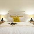 Oumilen 2-Piece Modern Energy Efficient Lamp Set, Linen Shade - Walmart.com