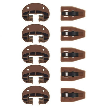 JR Products 70735 Drawer Slide Socket Set - Large "C" Shape - Walmart.com