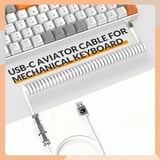 T8 Small Size LED Backlit Mechanical Gamer Keyboard, 68 Keys with Red ...