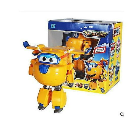 Super Wings Action Figure Toys Big Airplane Robot Super Wings ...