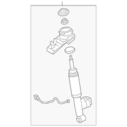 Power Steering Hose - Compatible with 2003 - 2007 Volvo XC70 2004 2005 ...