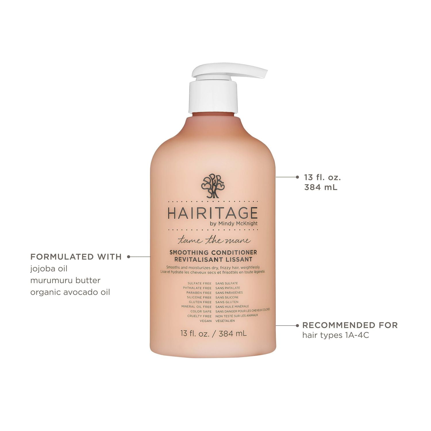 Click here for Hairitage Tame The Mane Smoothing Conditioner prices