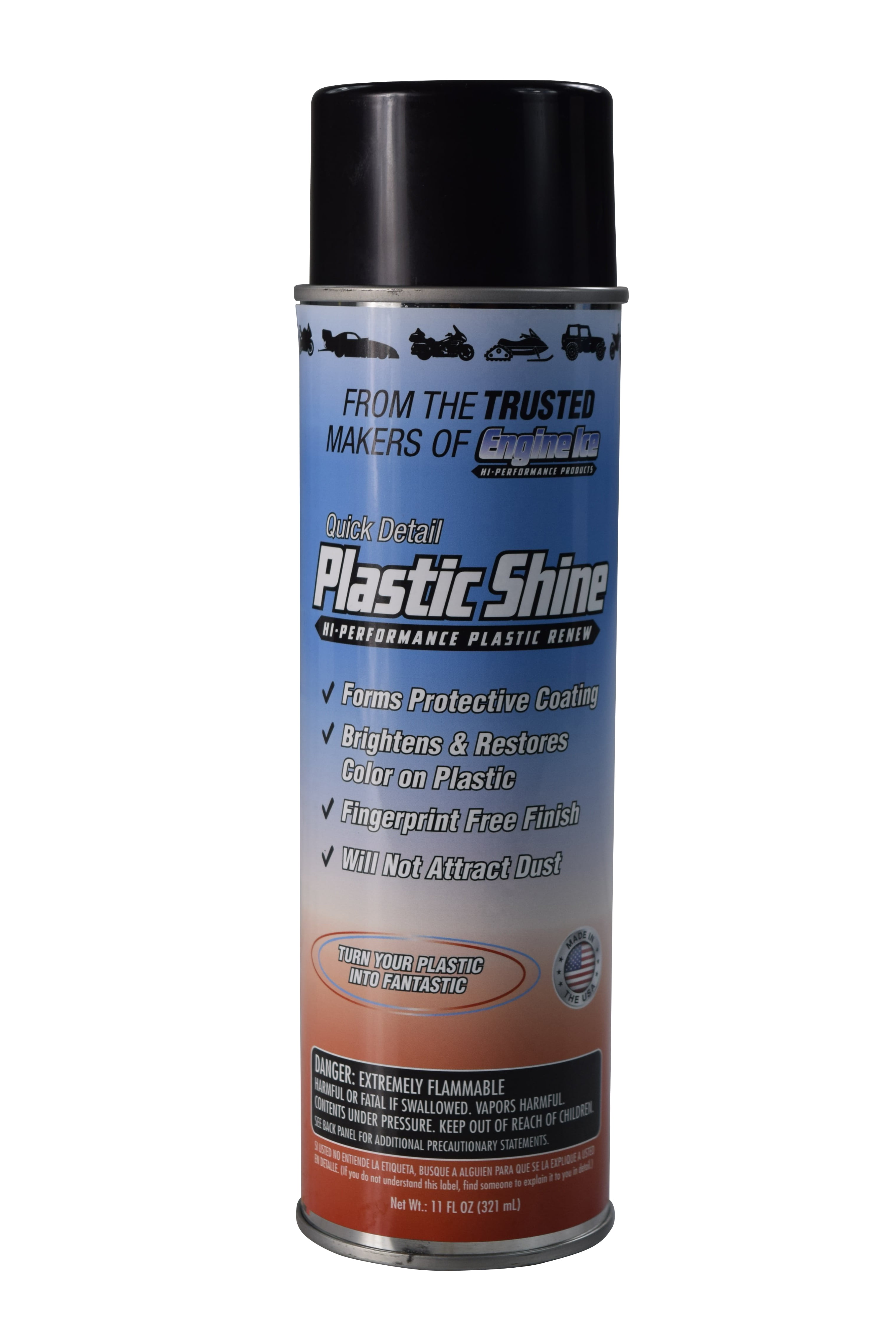 Engine Ice Plastic Shine Detailing Cleaner & Protectant - Walmart.com