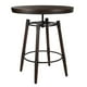 Adjustable Bar Table in Dark Brown - Walmart.com