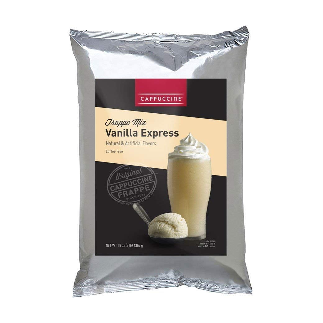 Cappuccine Frappe Mix (Vanilla Express) - Walmart.com