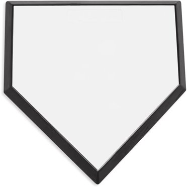 Champion Sports Universal Homeplate – Molded Rubber, Metal Bottom Home ...