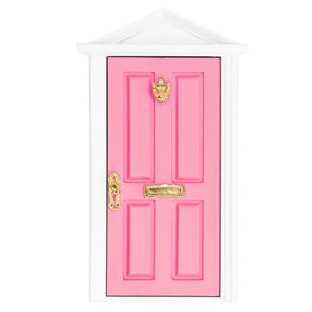 Miniature Wooden Door,Mini Wooden Door Bright Tiny Wooden Tooth Fairy ...