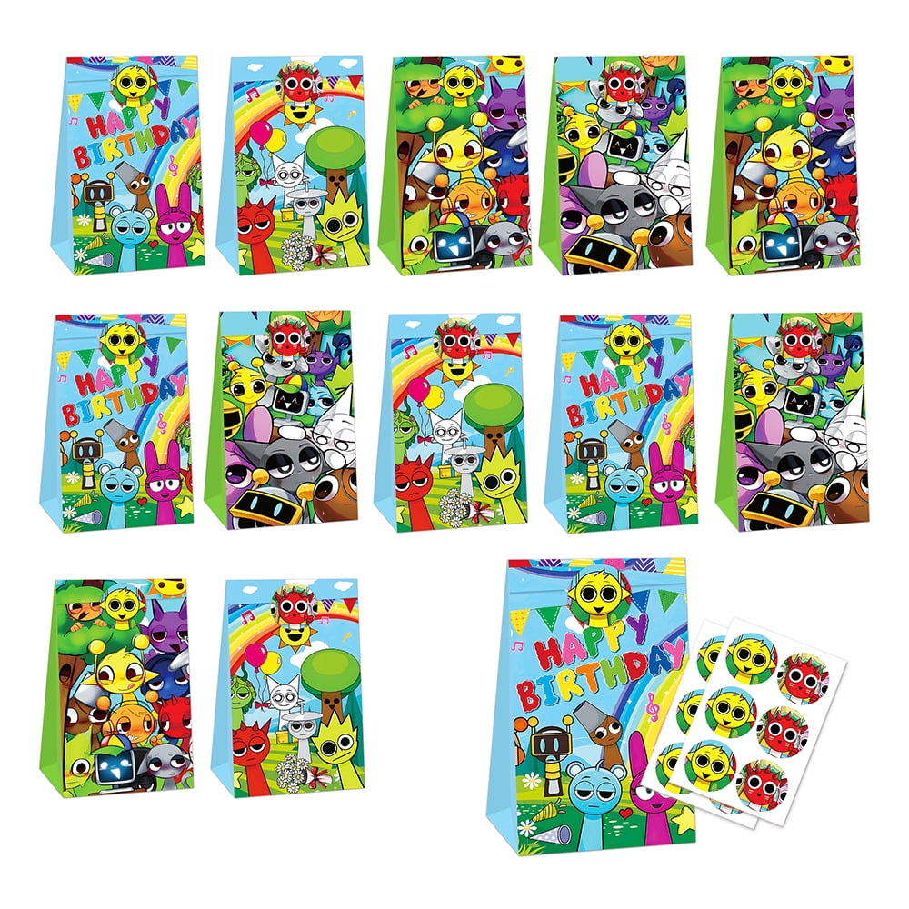 Click here for Kenvfego 12 Pcs Party Favor Candy Bags For Sprunki... prices