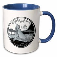 3dRose Bowling Ball and Pins - Two Tone Blue Mug, 11-ounce - Walmart.com