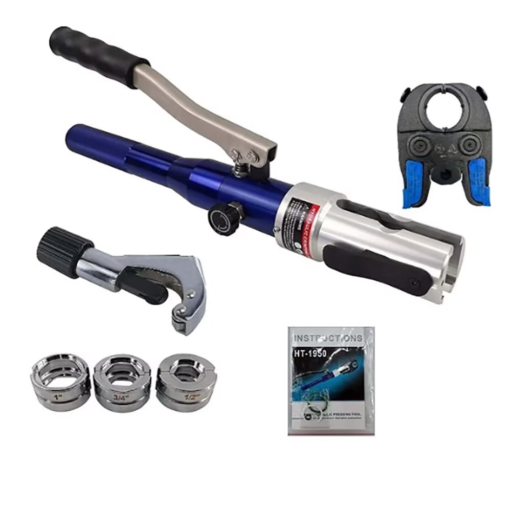 Hydraulic Cable Lug Crimper, Electrical Terminal Cable Wire Tool Kit ...