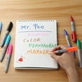 Mr. Pen- Permanent Markers, 12 Pack, Assorted Colors, Fine Point ...