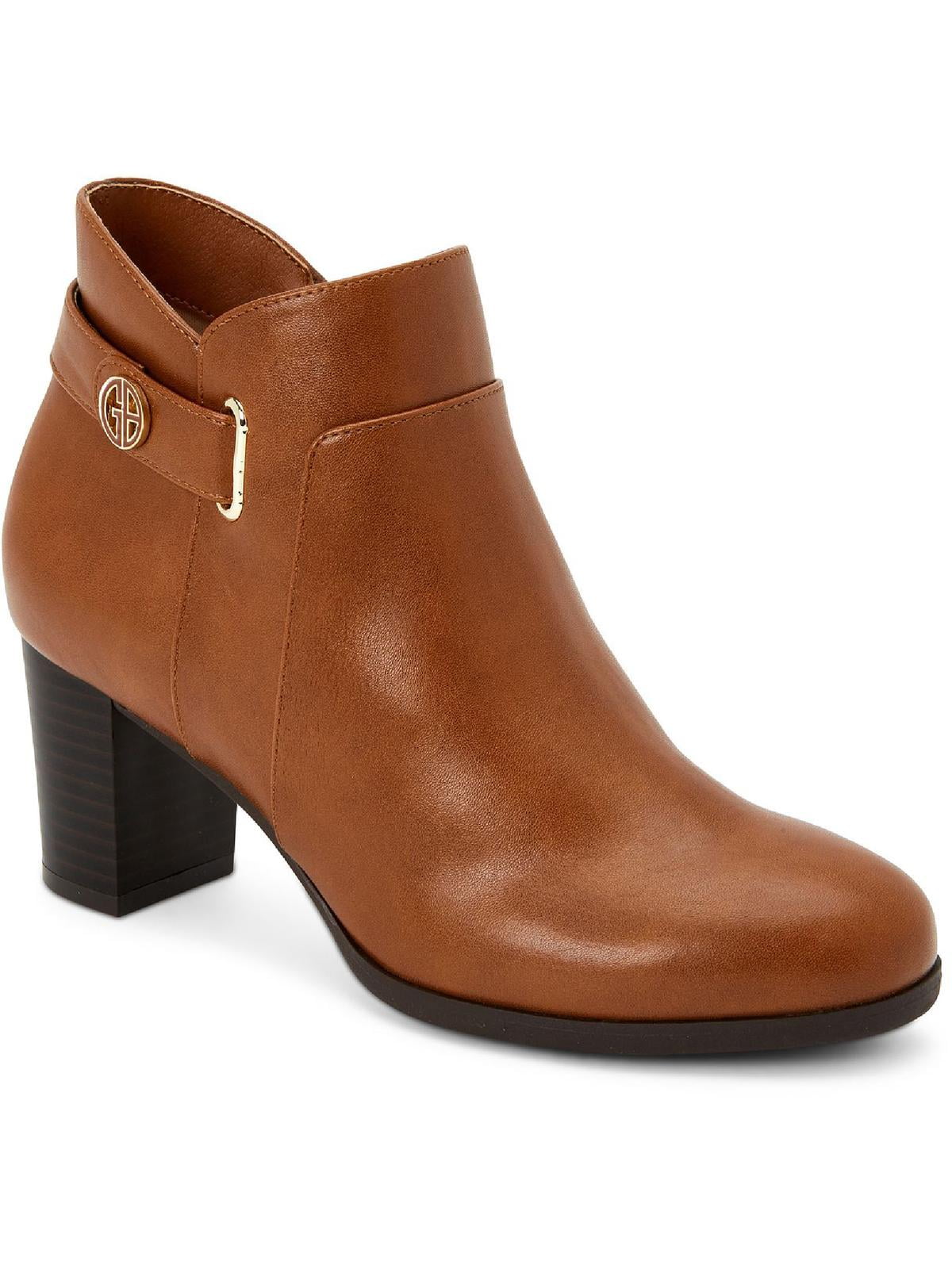 Giani Bernini Womens Artemyss Microsuede Heels Ankle Boots - Walmart.com