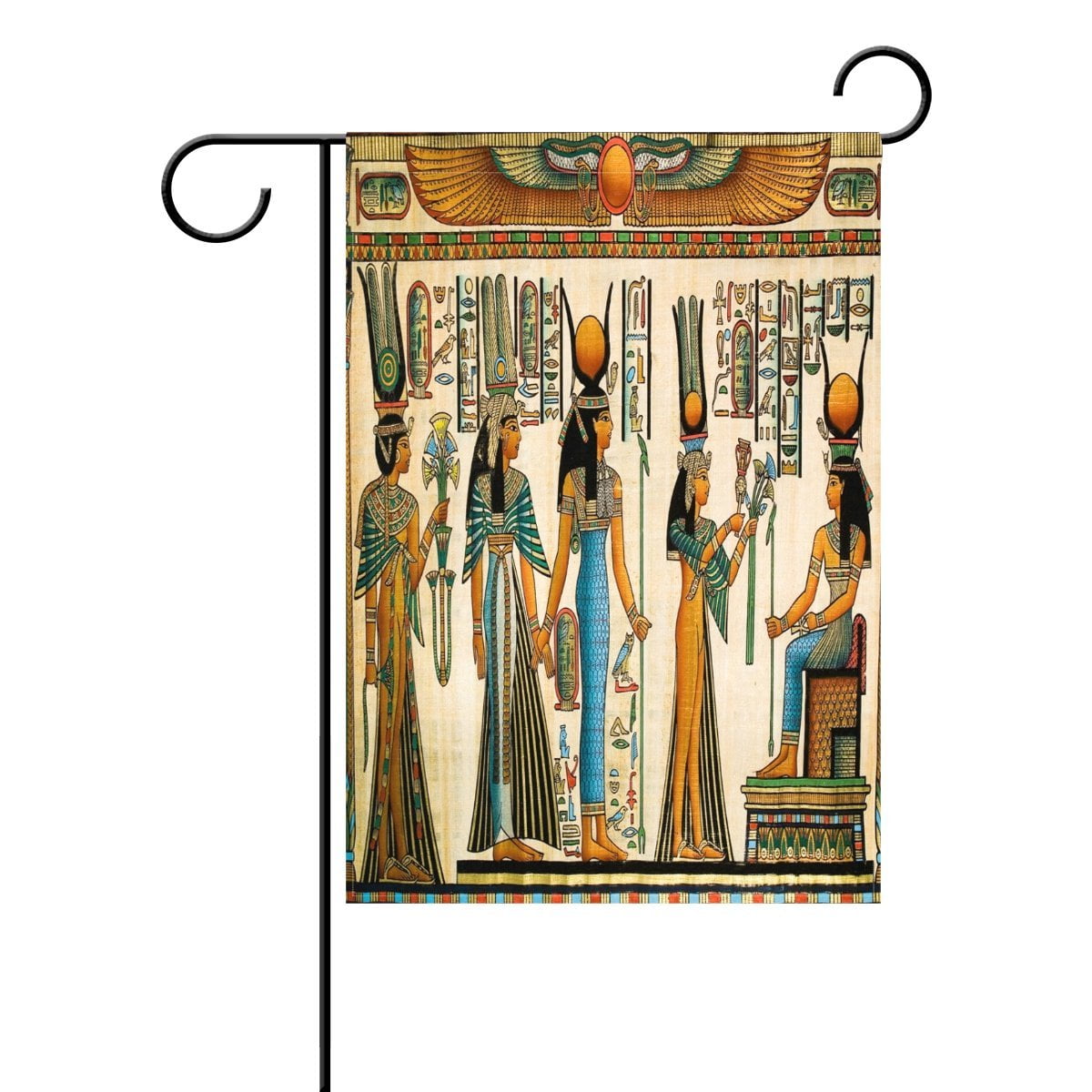 POPCreation Ancient Egyptian Papyrus Culture Garden Flag Artwork ...