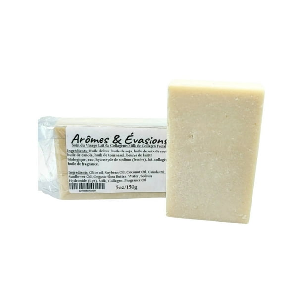 Soap Bar -Cold Process -Facial -Milk & Collagen - Walmart.ca