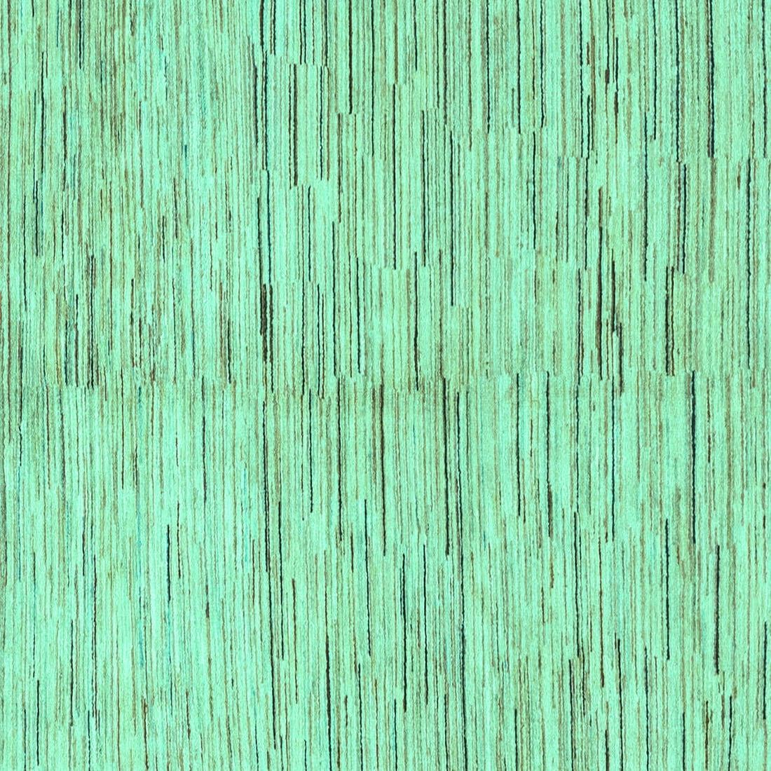 Ahgly Company Indoor Square Solid Turquoise Blue Modern Area Rugs, 7 ...