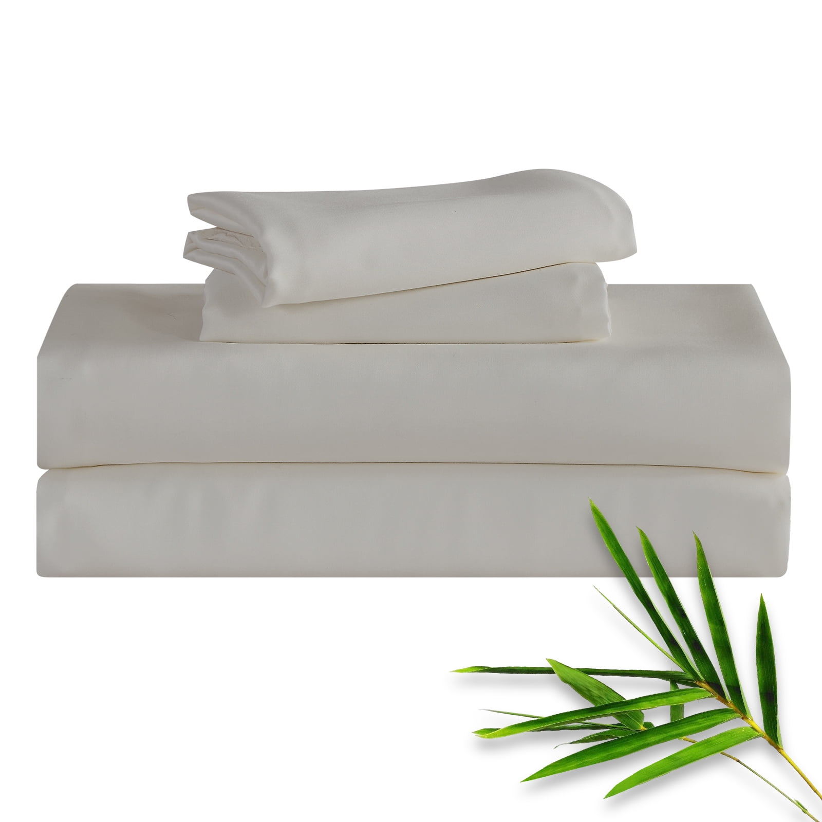 Click here for Hitime 4pc Bamboo King Sheet Set  Deep Pocket Fit... prices