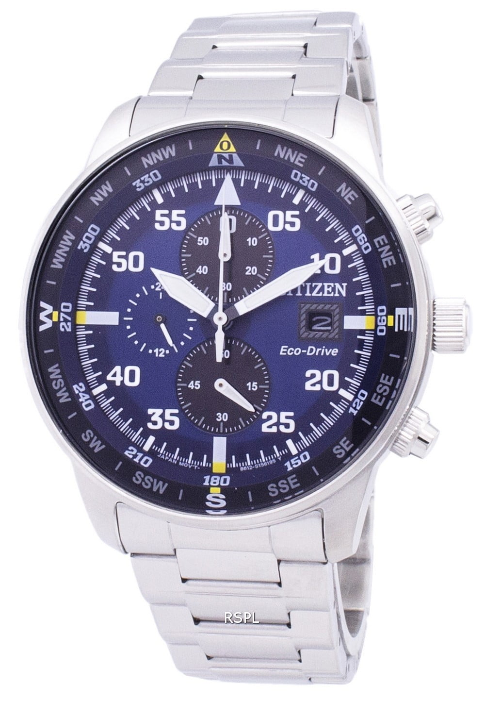 Citizen Aviator Eco-Drive Chronograph CA0690-88L Men's Watch | Bodega ...
