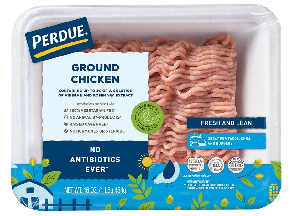 PERDUE Fresh Ground Chicken Traypack (1 lb.) - Walmart.com