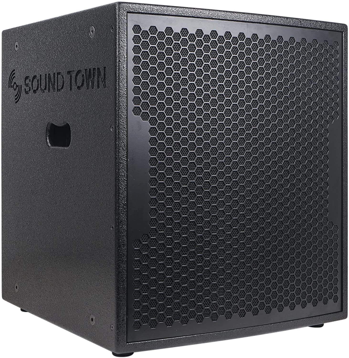 Sound Town 2000W 18" Powered PA Subwoofer with 2 Speaker Outputs, DJ/PA ...