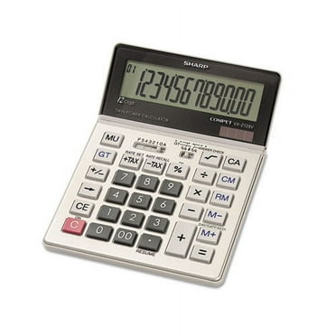 Dm1200bm Desktop Calculator, 12-Digit Lcd, Silver | Bundle of 10 Each ...