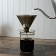 Pour Over Drip Coffee Stainless Steel Filter for Mason Jars - Walmart.com