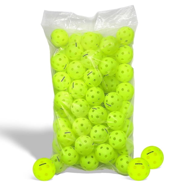 Gamma Sports Photon Indoor Pickleballs, High-Vis Optic Green USAPA ...