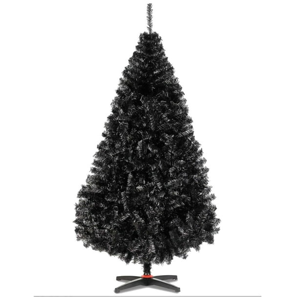 ÁRBOL NAVIDEÑO NEGRO 1.60MTS CON 12 ESFERAS MYRVA NAVIPLASTIC NAVIDAD ...