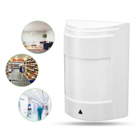 Wired Passive Infrared Motion Sensor Dual PIR Detector Warning Alarm ...