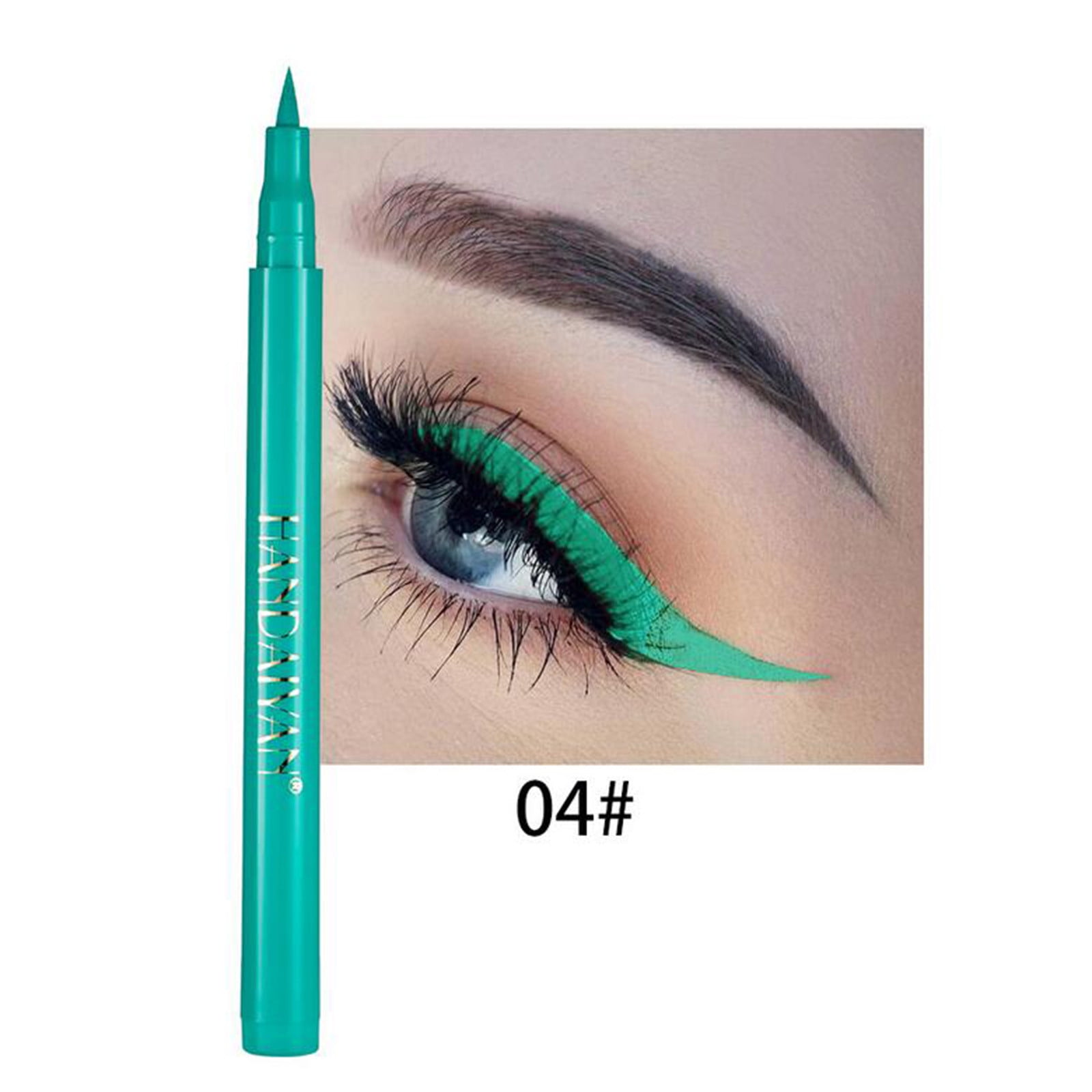 Lápiz delineador de ojos en gel, delineador de ojos de línea de agua ...