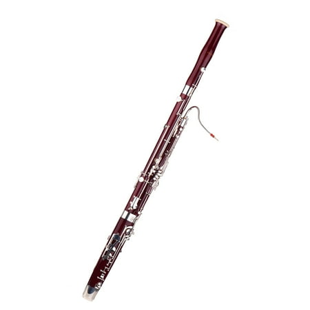 Muslady Professional Bassoon C Key Maple Wood Body Cupronickel Silver ...