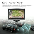 Wireless Backup Camera, 5" Rear View Reversing Car Cam Monitoring ...