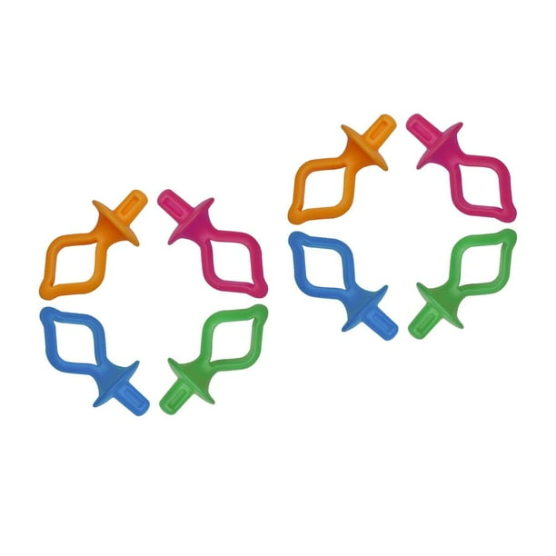 100 Pieces Assorted Color Silicone Thread Clips Bobbin Holders Clips ...