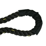 Zeny Black 1.5"/ 2" Width Poly Dacron 30/40/50ft Battle Rope Workout ...