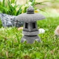 Miniature Pagoda Lantern Garden Accessory 1 Set Terrarium Bonsai Micro ...