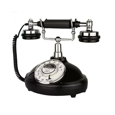 TelPal Retro Corded Landline Phone, Classic Vintage Old Fashion ...